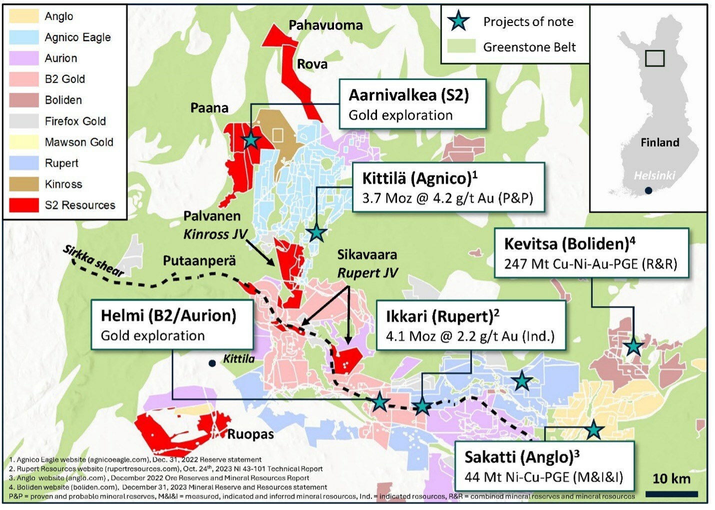 Outback Goldfields Announces Acquisition of Finnish Gold Project ...