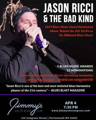 Jimmy's Jazz & Blues Club Features 3x-Blues Music Award-Winner & 11x ...