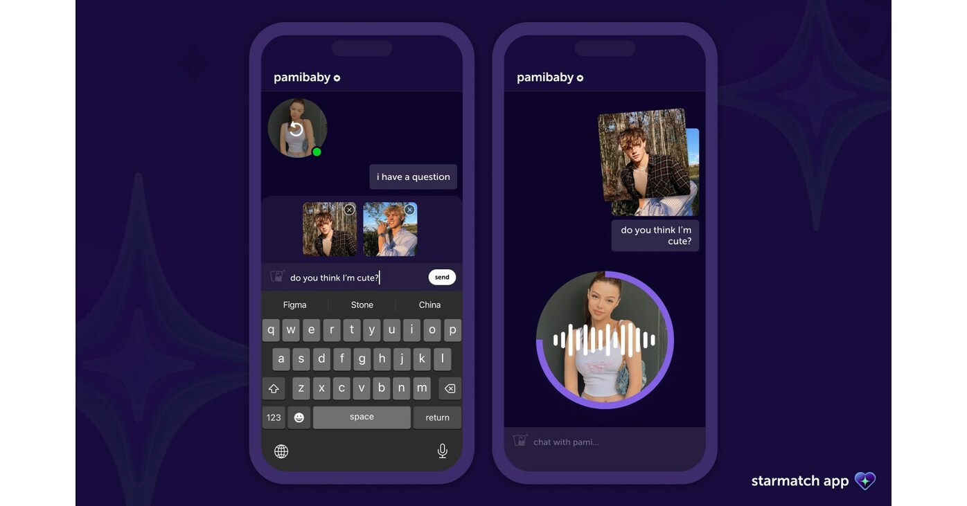 Starmatch Reaches #1 on App Store, Introduces AI Photo Messaging