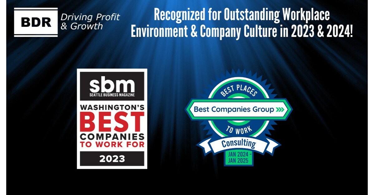 Seattle Business Magazine and Best Companies Group Recognize BDR for ...