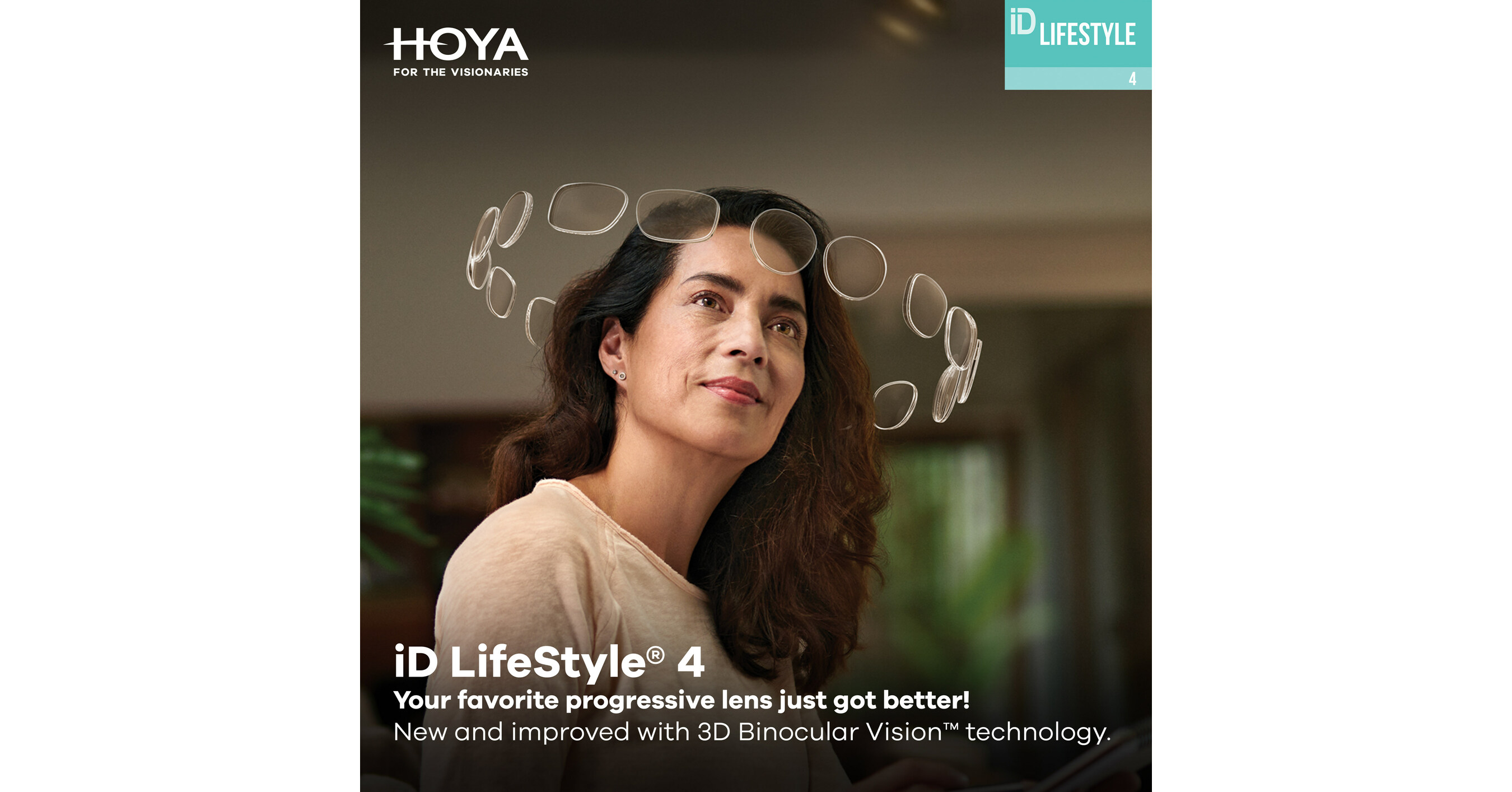 HOYA Vision Care Announces New iD LifeStyle® 4 Progressive Lenses with 3D Binocular Vision ...