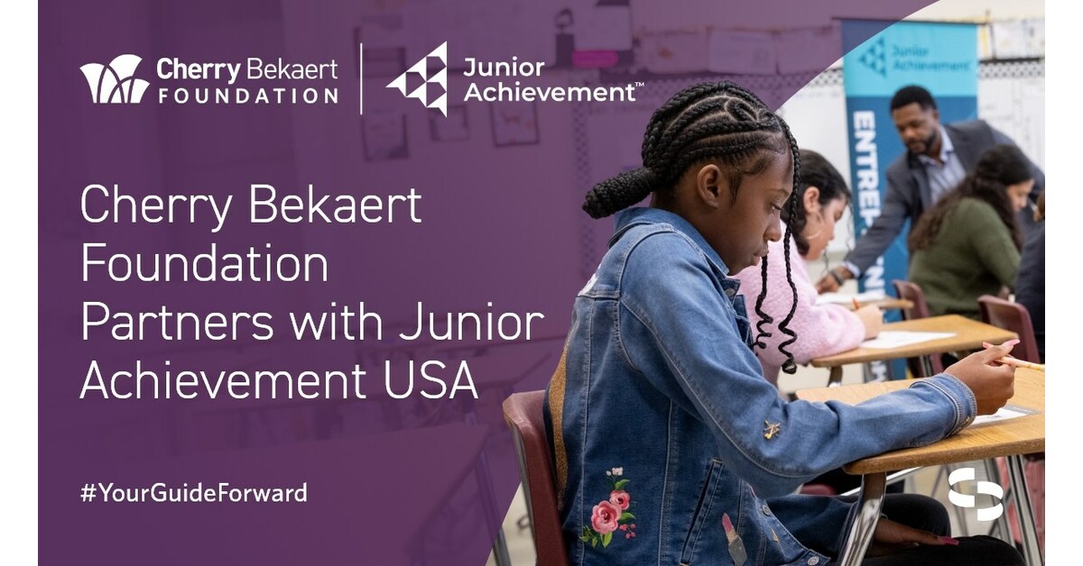 Cherry Bekaert Foundation Announces Partnership with Junior Achievement USA