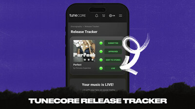 TuneCore Unveils Its New Release Tracker Feature Offering Greater ...