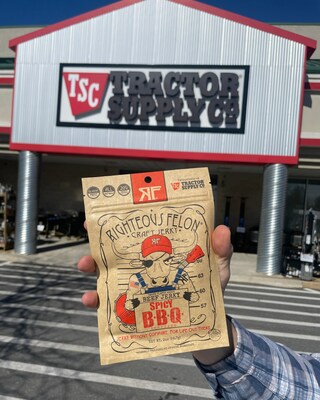 Righteous Felon Craft Jerky Collaborates With Tractor Supply to Offer ...