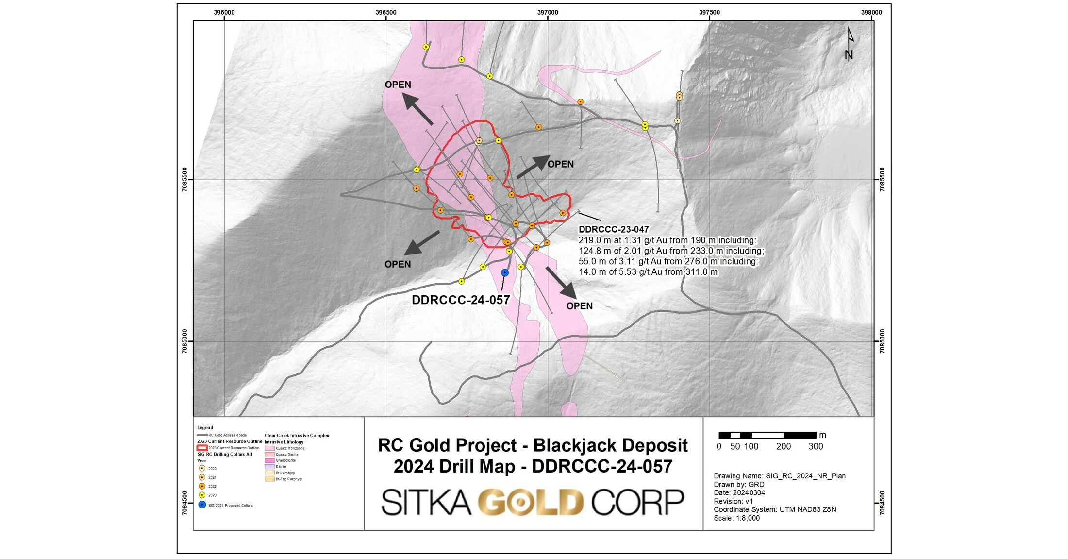 Sitka Gold Commences 15,000 Metre Diamond Drilling Program at its Flagship RC Gold Project in Yukon