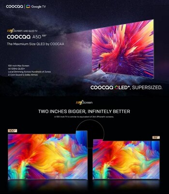 coocaa launches the largest new 100" Eye-Max QLED luxury TV in Vietnam ...