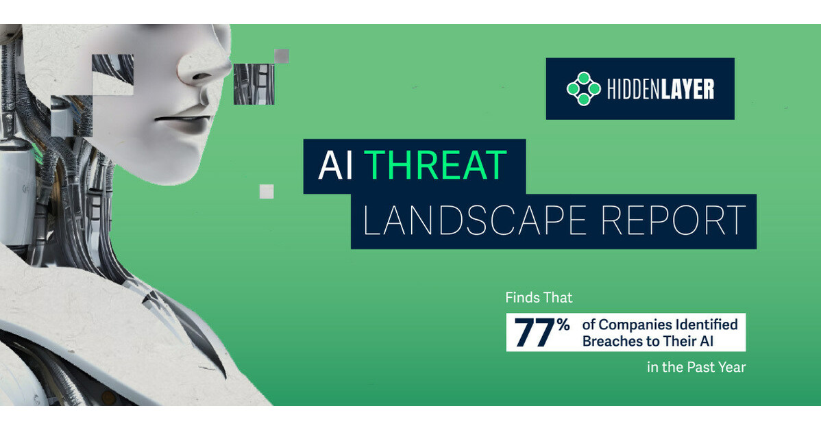 HiddenLayer AI Threat Landscape Report Finds That 77% of Companies ...