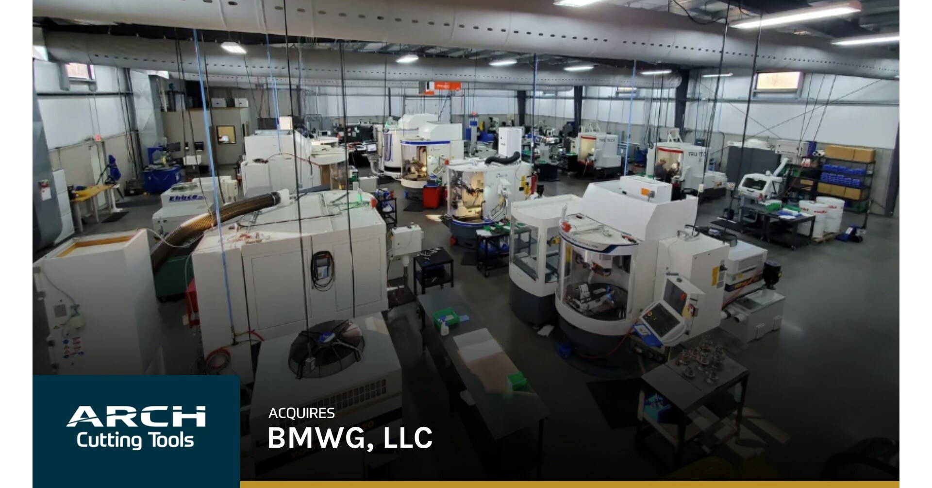 ARCH® Cutting Tools Acquires Gallatin, Tennessee Based Company, BMWG, LLC