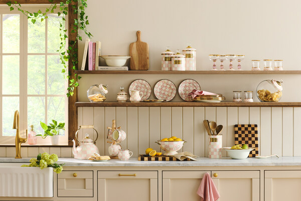MacKenzie-Childs Launches the Rosy Check Collection Featuring a Fresh ...