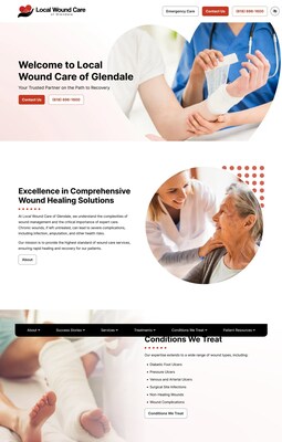 Local Wound Care of Glendale Unveils New Website, Enhancing ...