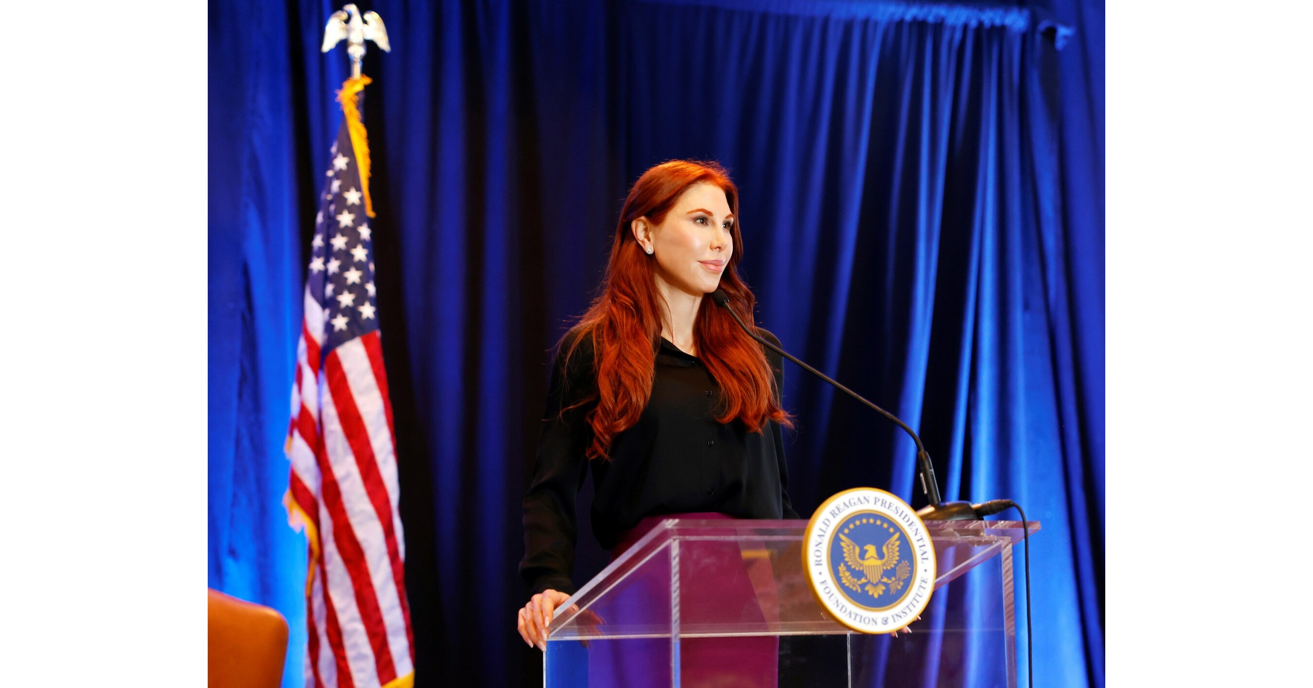 Dominique Plewes hosts the Ronald Reagan Presidential Foundation and ...