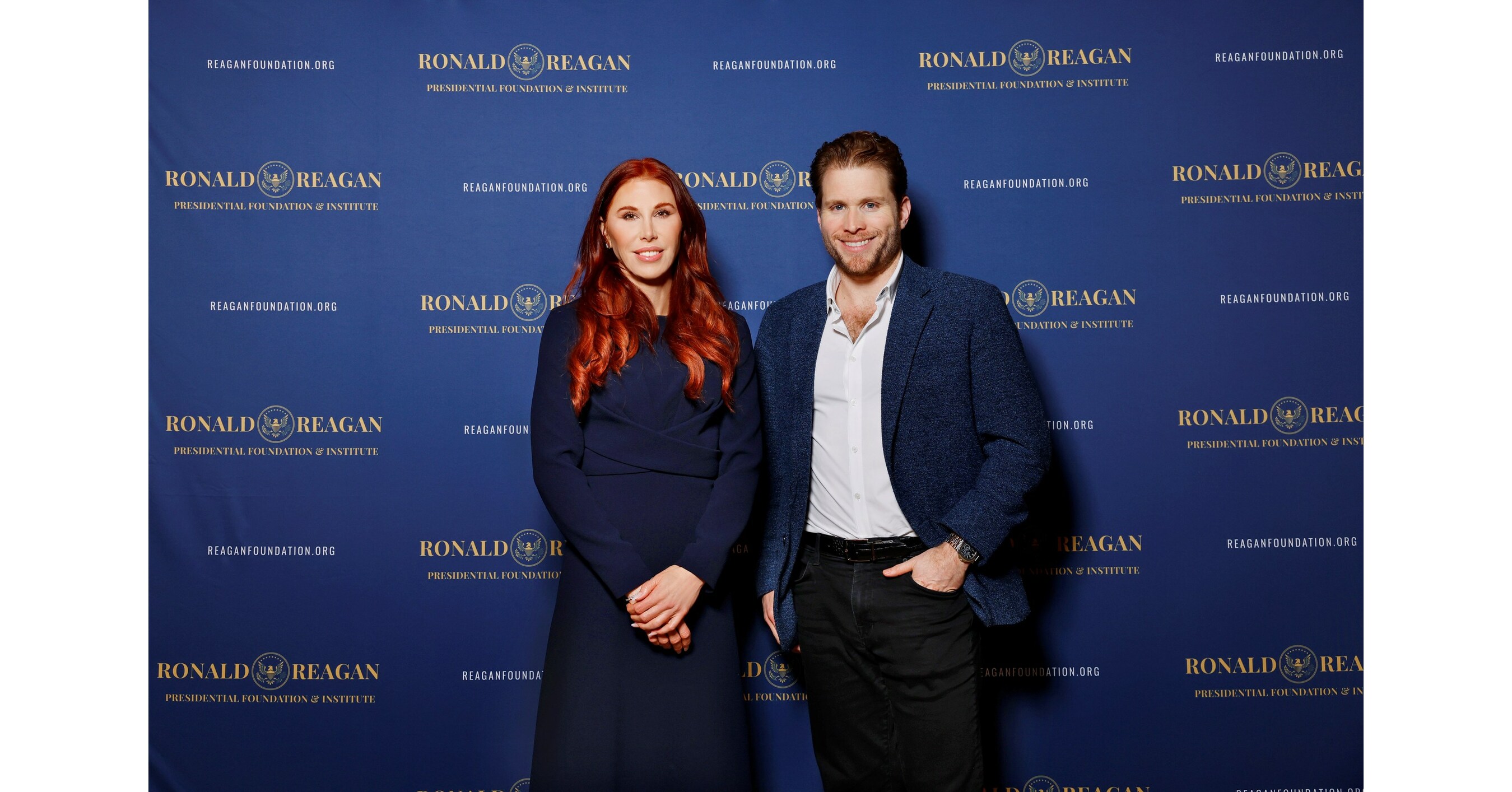 Dominique Plewes hosts the Ronald Reagan Presidential Foundation and ...