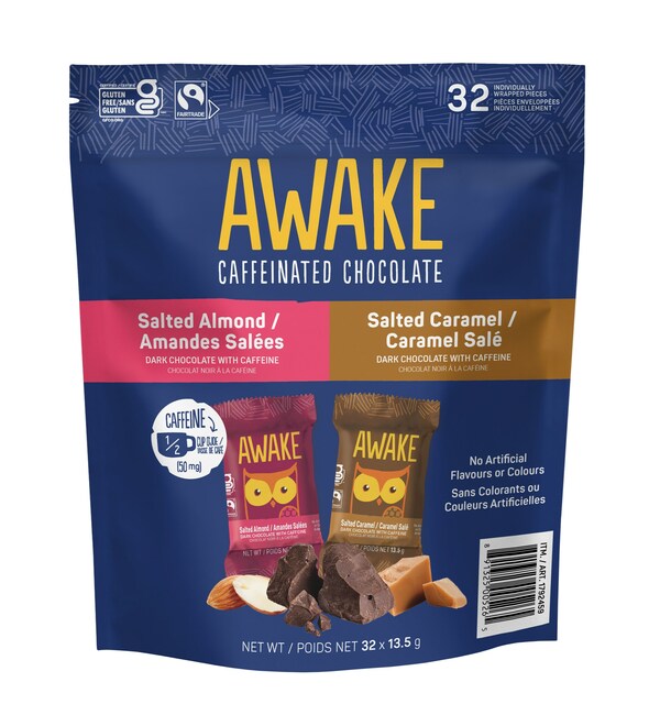 AWAKE Caffeinated Chocolate Introduces Exclusive Variety Pack at Costco ...