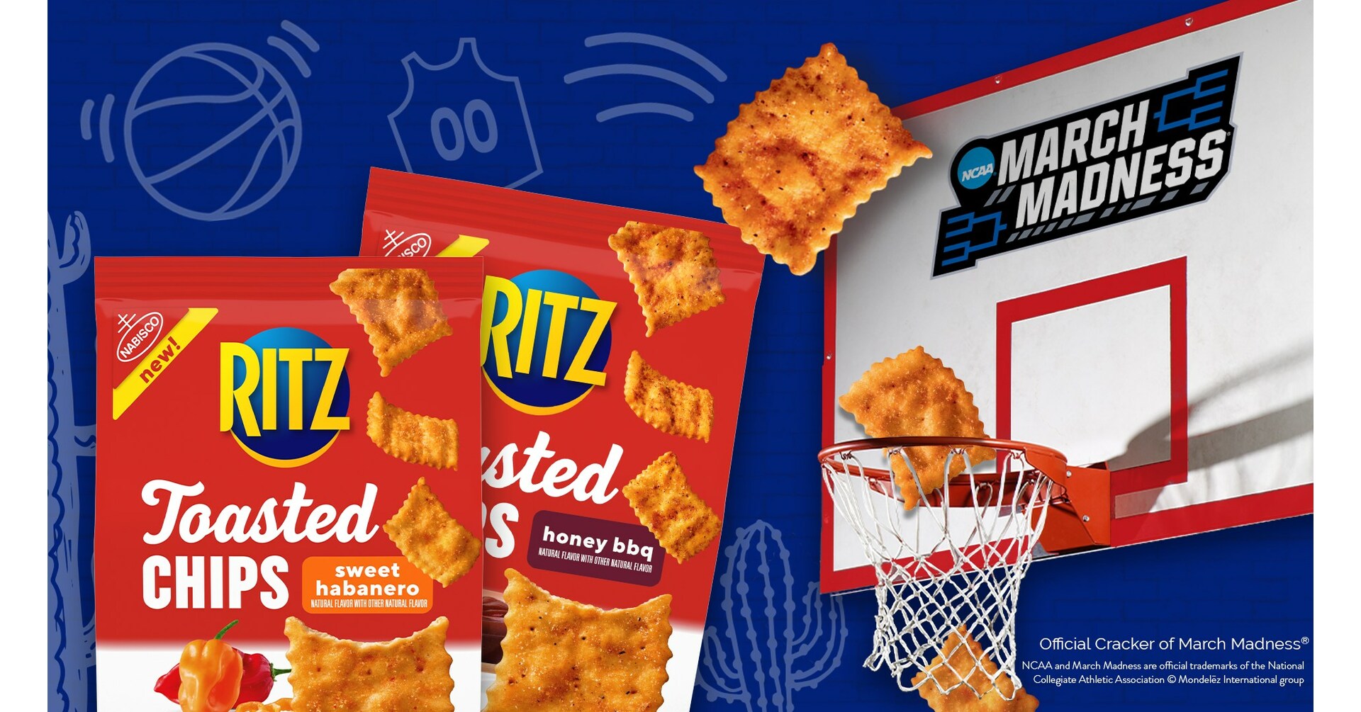RITZ Toasted Chips is Heating Up March Madness® With Two New Flavors