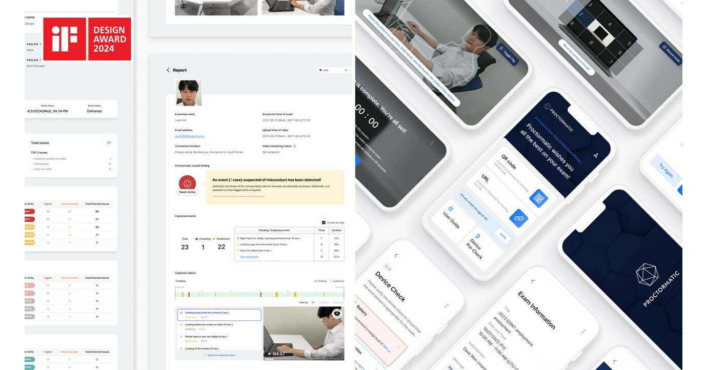 EDINT wins iF Award 2024 for Proctormatic, a mobile-based AI proctoring ...