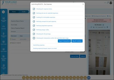 Accelerate your Expense Reporting Process with our Advanced Features