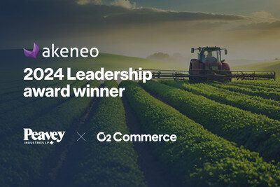 Peavey Industries LP and O2 Commerce win the Leadership Award during ...