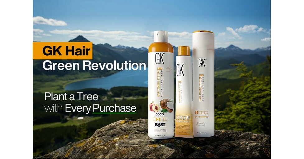 GK Hair Green Revolution | Every Purchase Plants a Tree