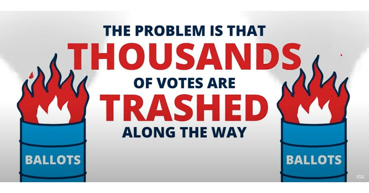 FGA Launches "Trashed Ballots" Video Highlighting How Ranked-choice ...