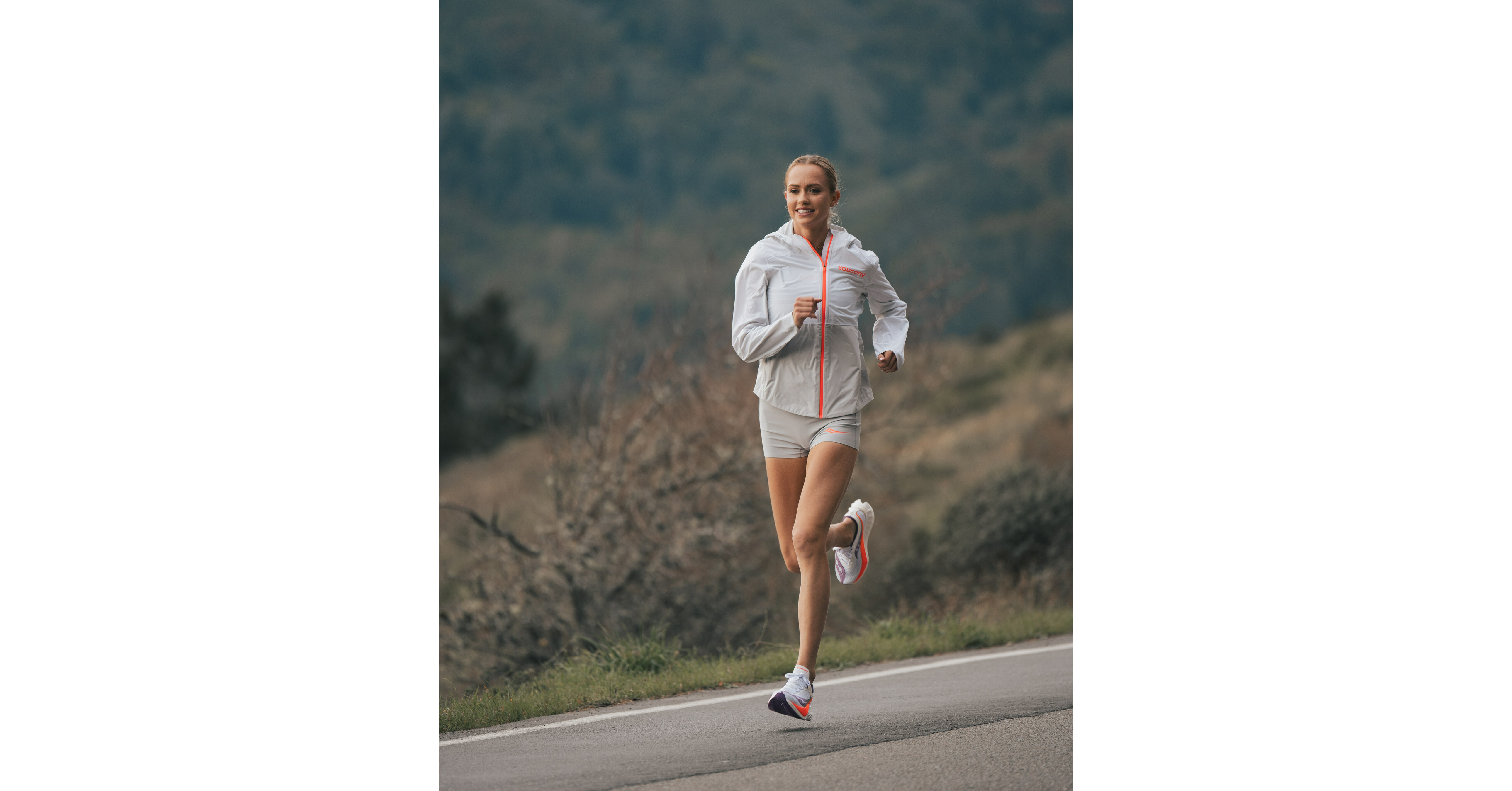 Saucony® Signs Pro Runner Vanessa Fraser