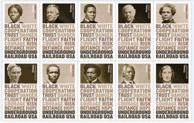 U.S. Postal Service Pays Homage to Heroes of the Underground Railroad ...