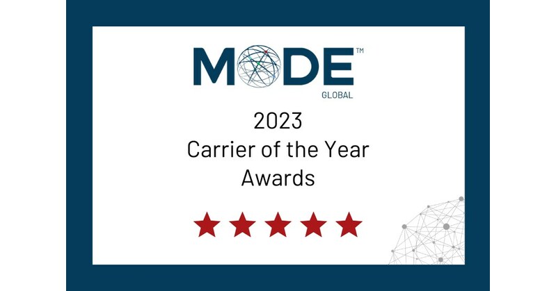 MODE Global Announces Annual Carrier of the Year Award Winners