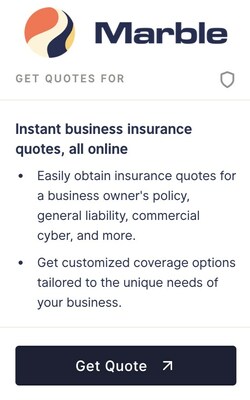 Marble Expands Services: Members Can Now Shop for Commercial Insurance