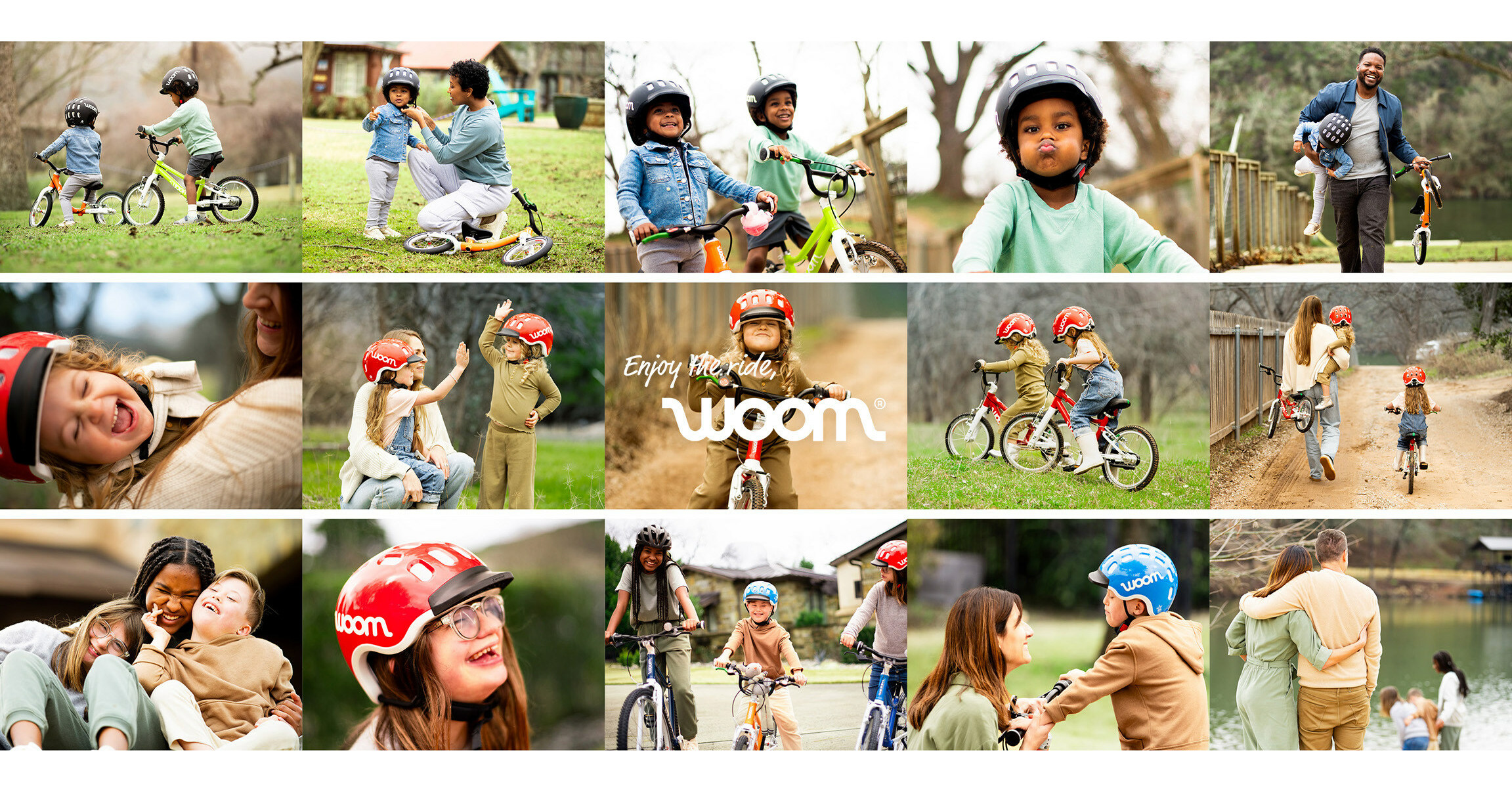 WOOM BIKES LAUNCHES "ENJOY THE RIDE'" BRAND CAMPAIGN