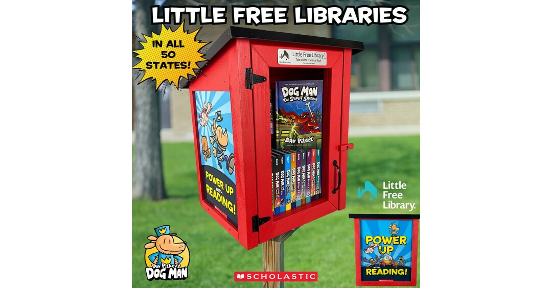 'Dog Man' Little Free Libraries Coming to All 50 States through ...