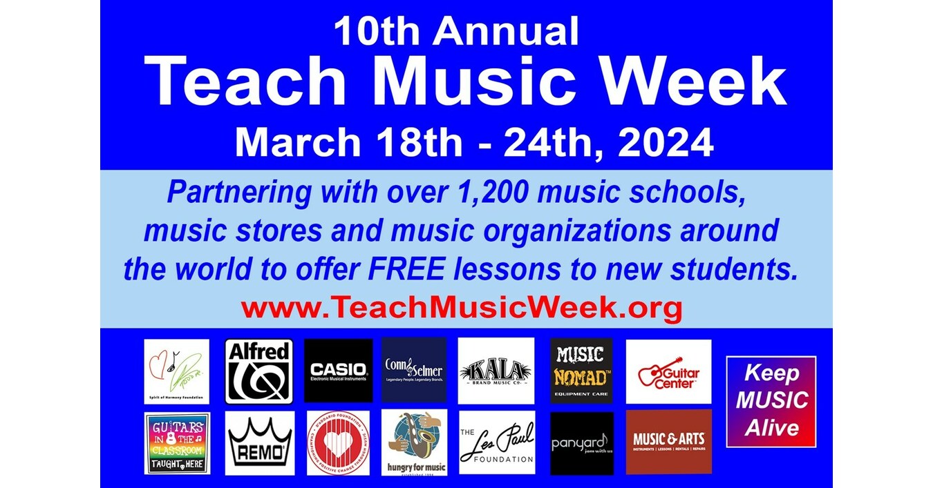 Keep Music Alive Celebrates Milestone 10th Annual Teach Music Week with ...