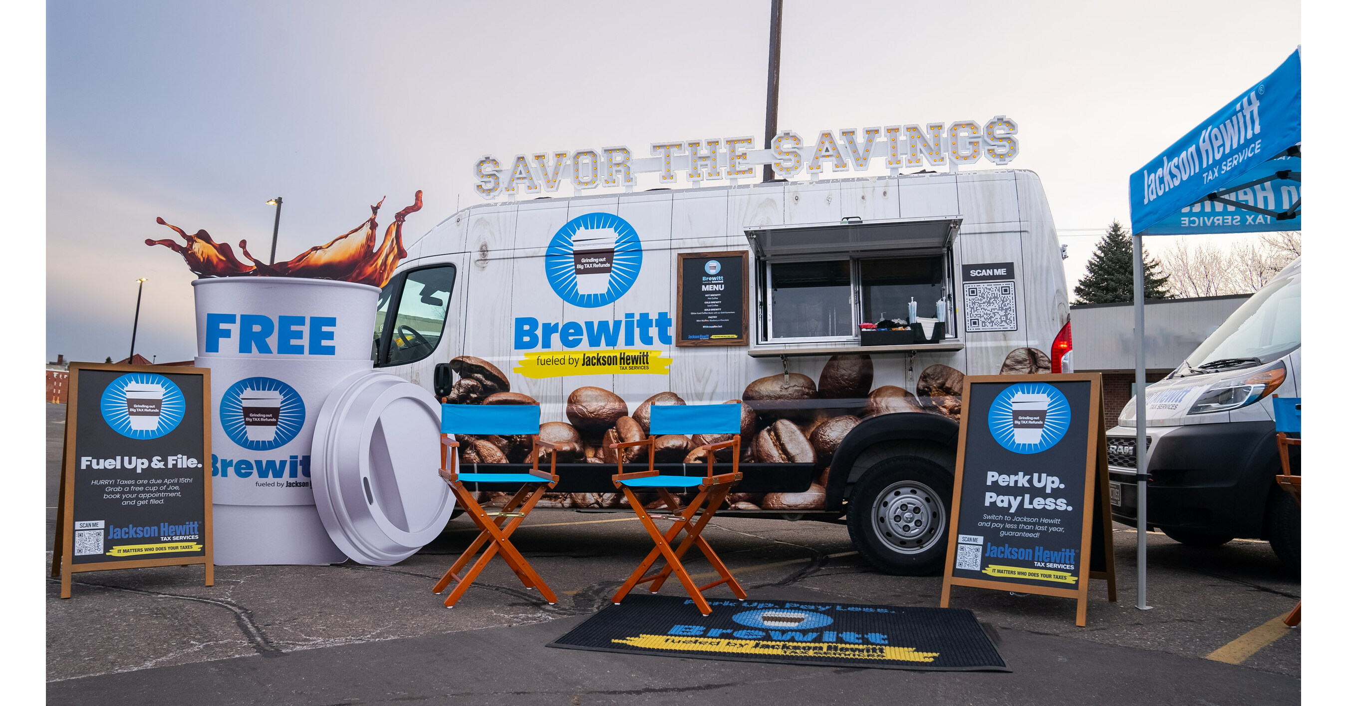 JACKSON HEWITT SERVES UP "GOLD BREW" AS PART OF NATIONWIDE BREWITT ...