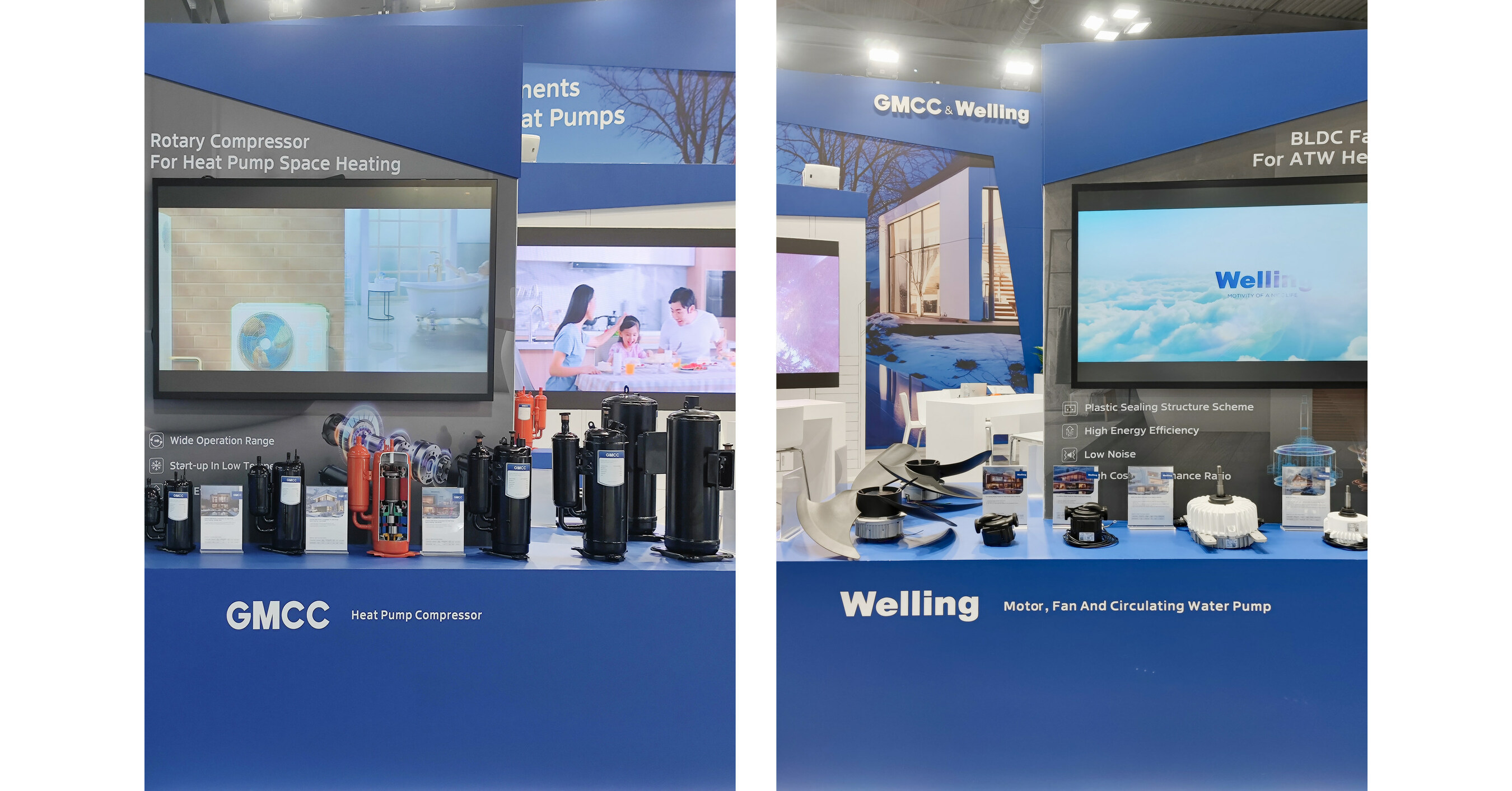 GMCC & Welling Showcase in MCE 2024 Italy to Deep Dive in European Market