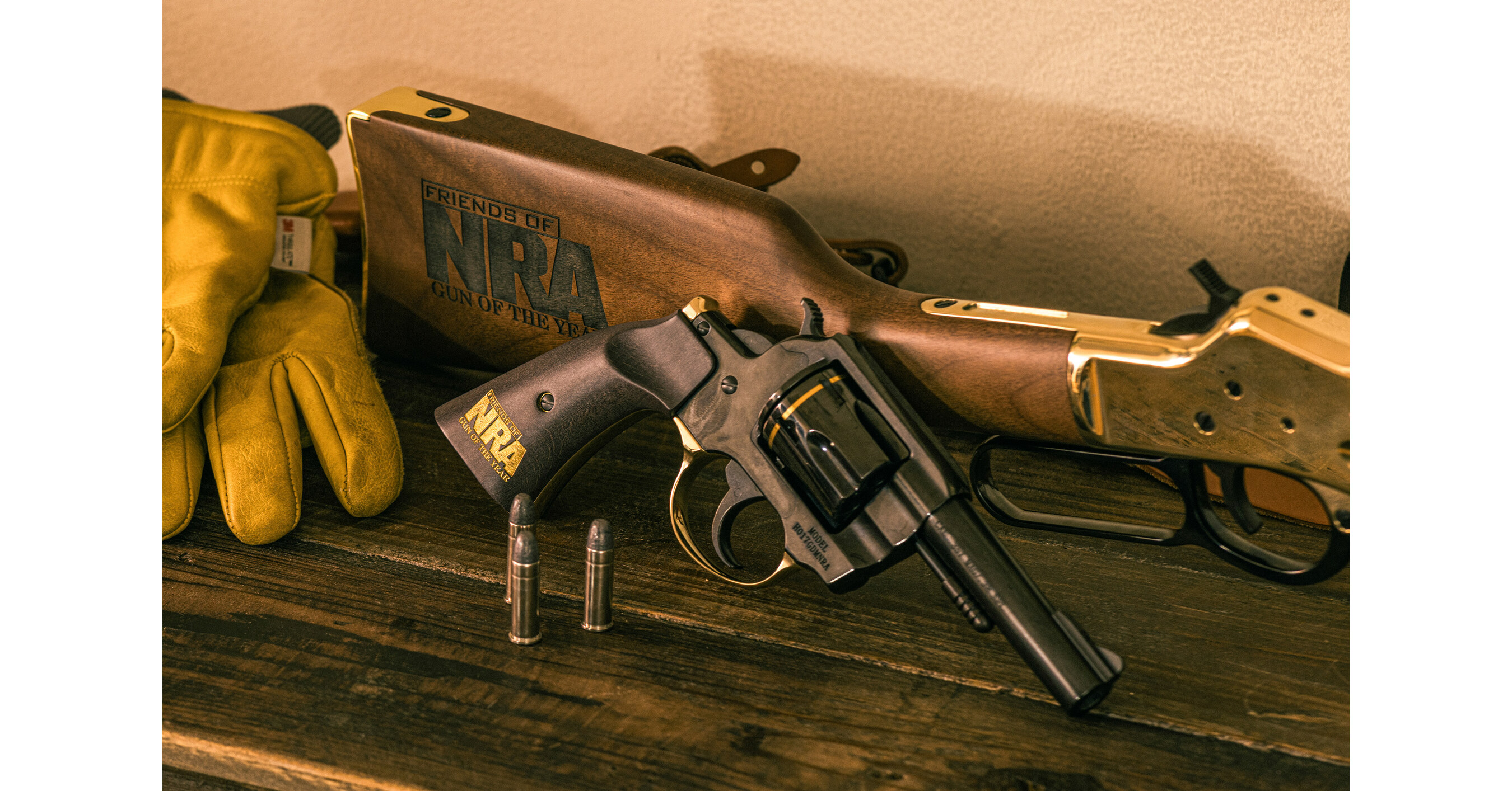 Henry Repeating Arms Matched Rifle and Revolver Selected for Friends of ...
