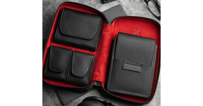 Peter James Introduces Luxury Line of Black Label Cigar Cases