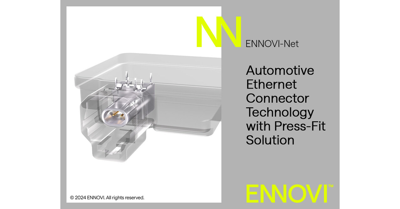 ENNOVI Introduces Automotive 10Gbps+ Ethernet Connector Solution