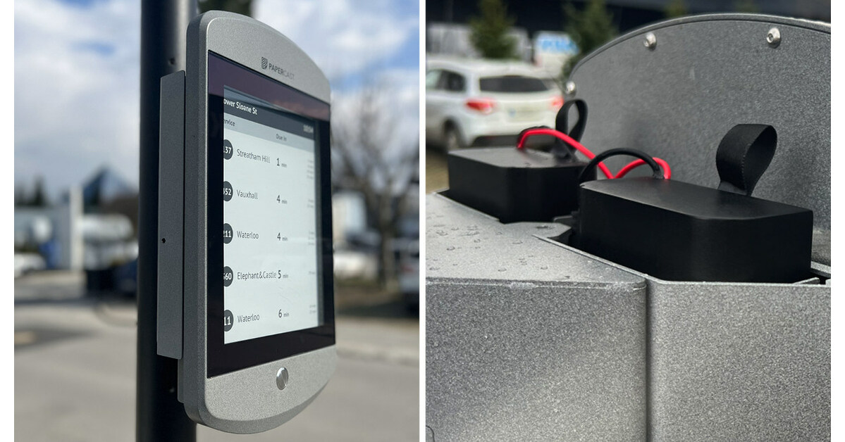 Papercast enhances entire e-paper signage portfolio with integrated ...