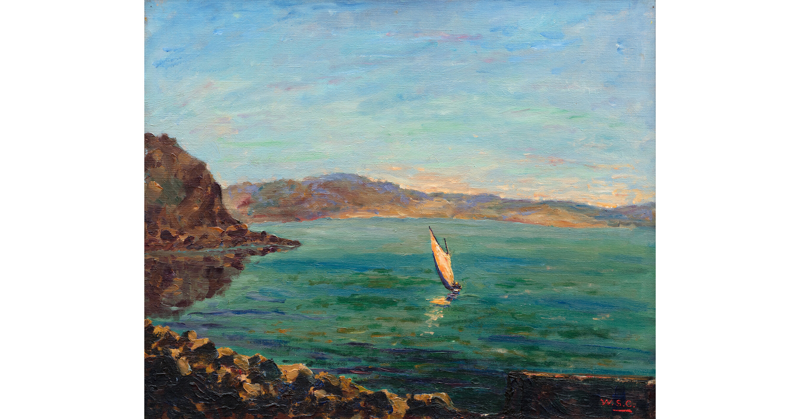 Heather James Fine Art presenta 10 pinturas de Sir Winston Churchill en una nueva exposición