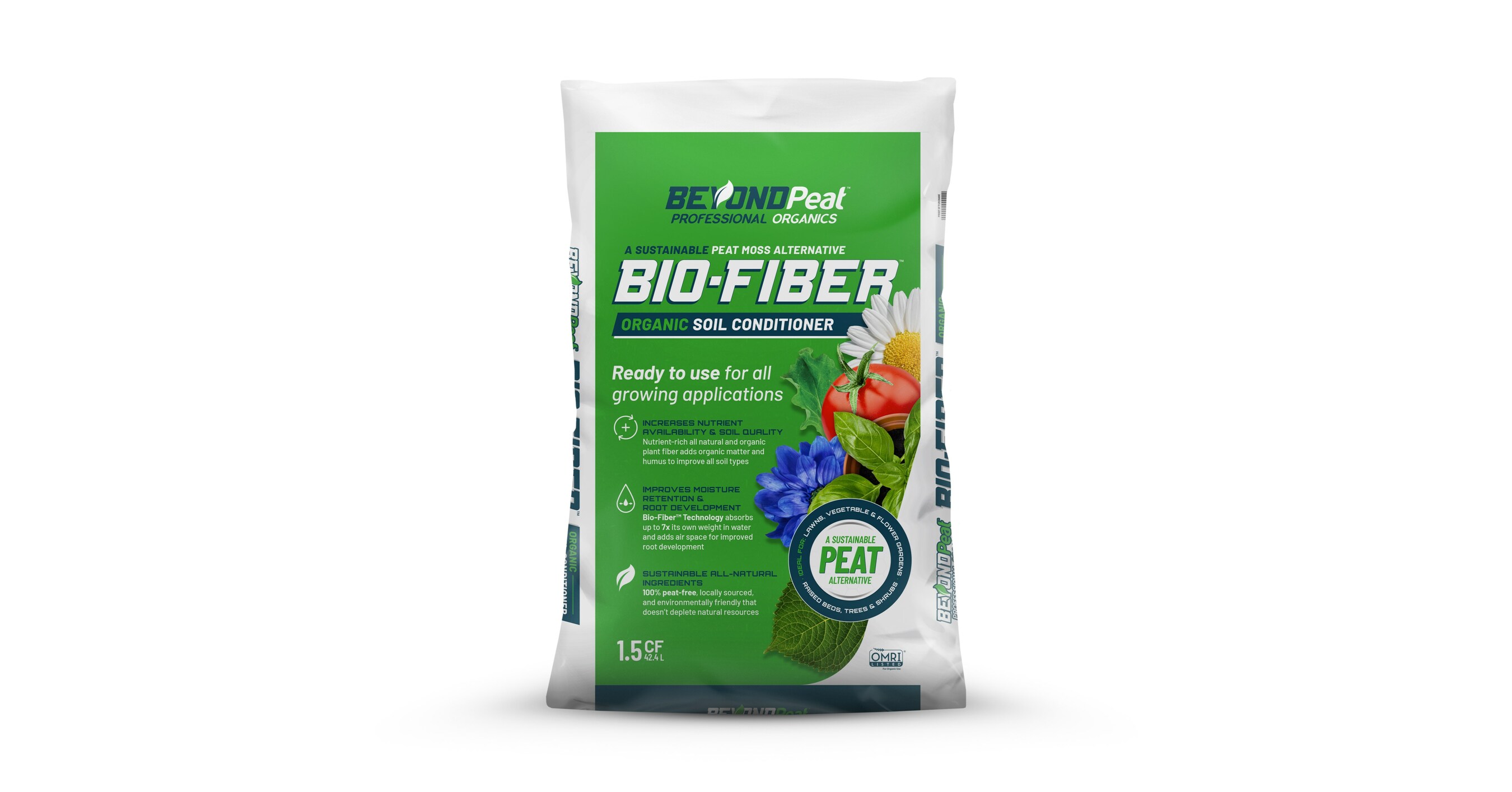 Beyond Peat™ Bio-Fiber™ Sustainable Organic Soil Conditioner Now ...