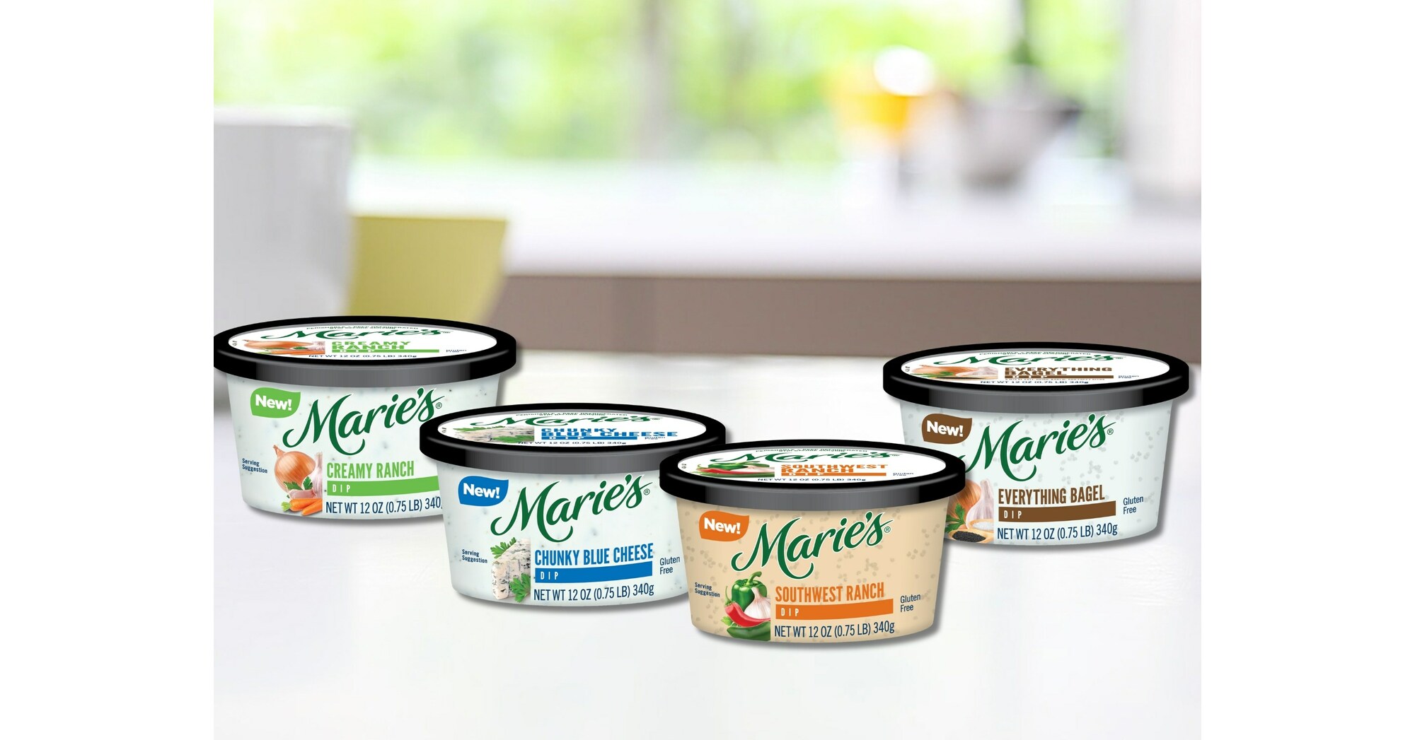 Marie's Introduces Flavor-Packed Refrigerated Dips