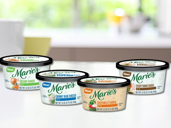 Marie's Introduces Flavor-Packed Refrigerated Dips