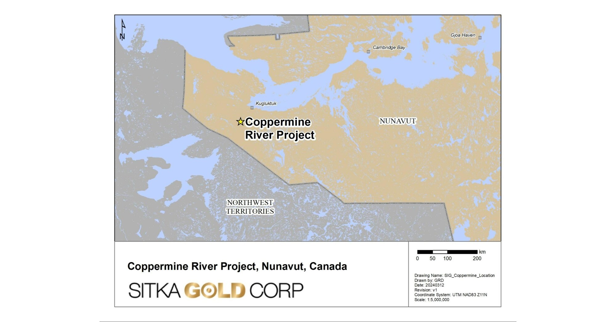 Sitka Gold Provides Update on its North American Gold, Silver and ...