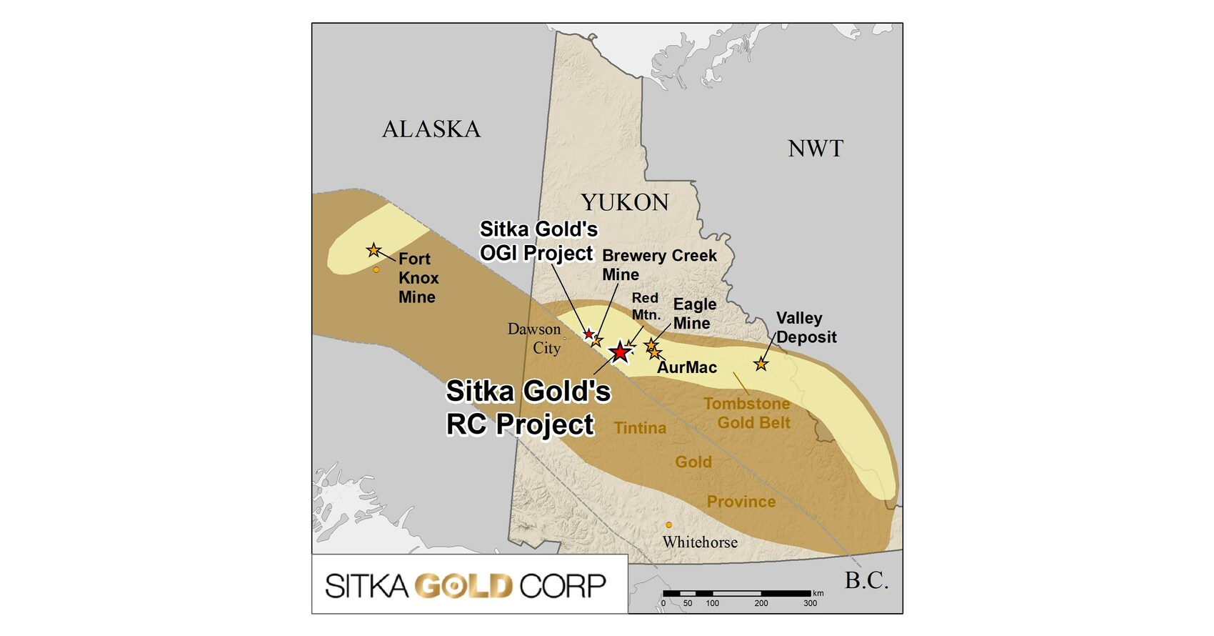 Sitka Gold Provides Update on its North American Gold, Silver and ...