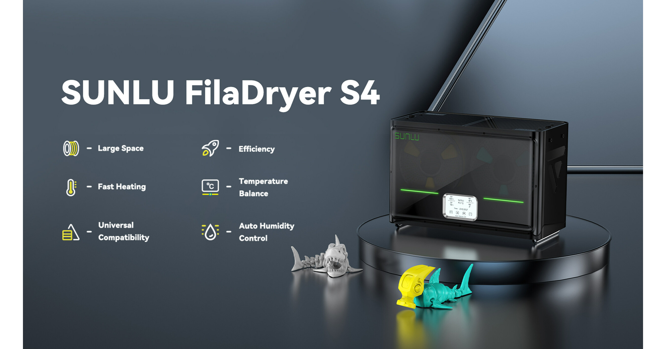 Une innovation révolutionnaire : le SUNLU FilaDryer S4 se distingue sur ...