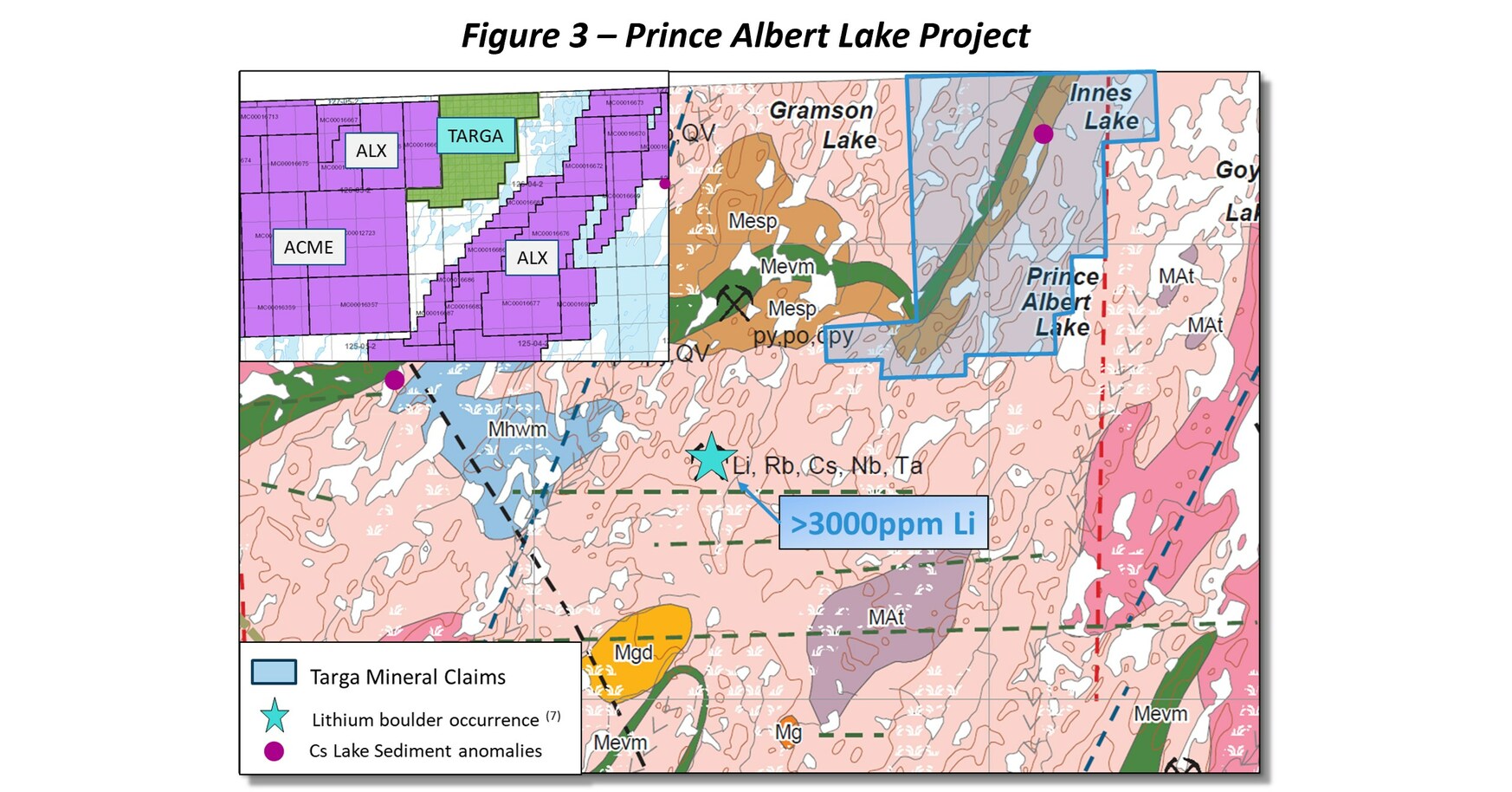 TARGA ANNOUNCES GOLD AND LITHIUM EXPLORATION PROGRAM