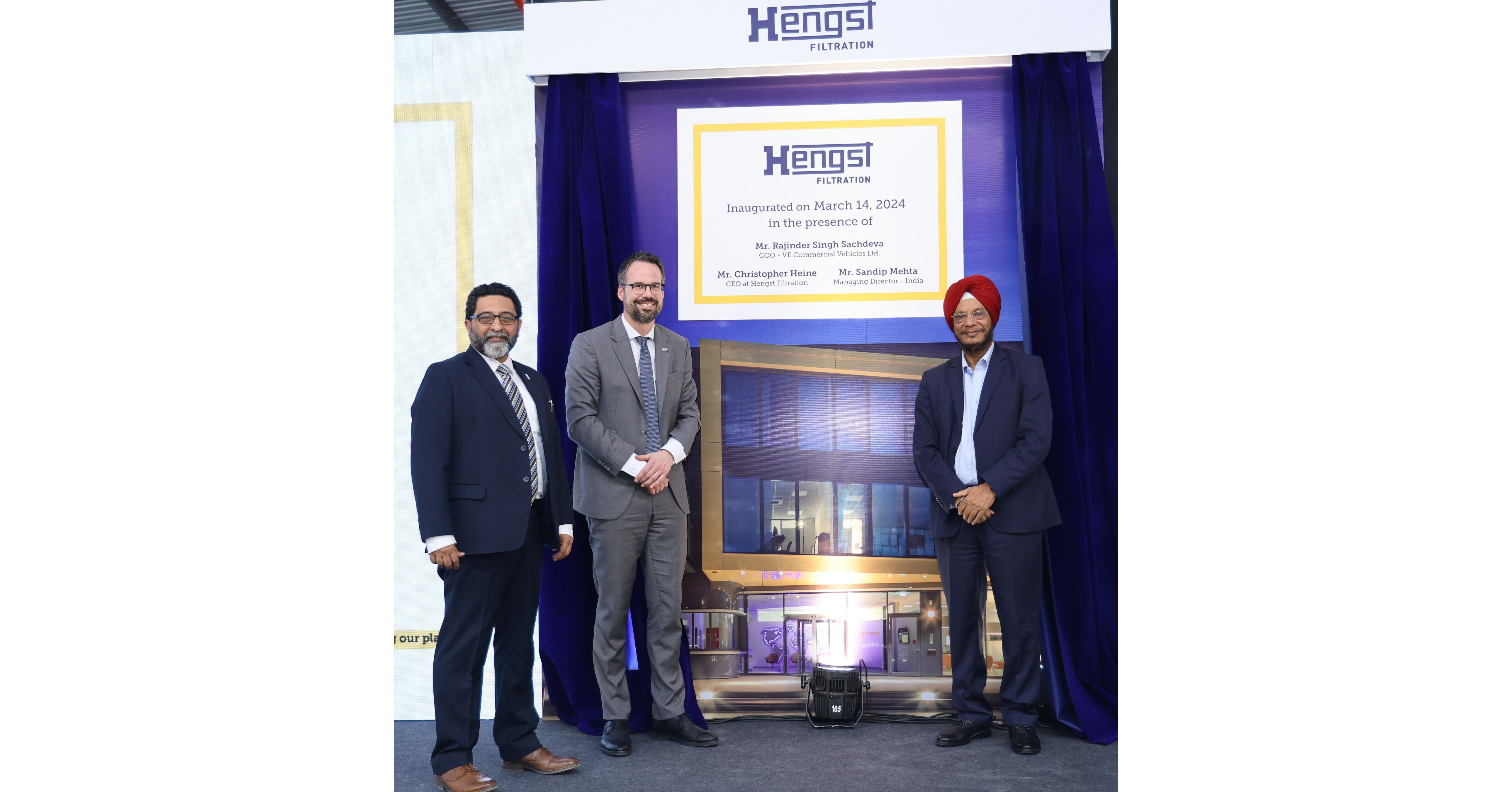 Hengst Filtration Unveils State-of-the-Art Facility in Bengaluru