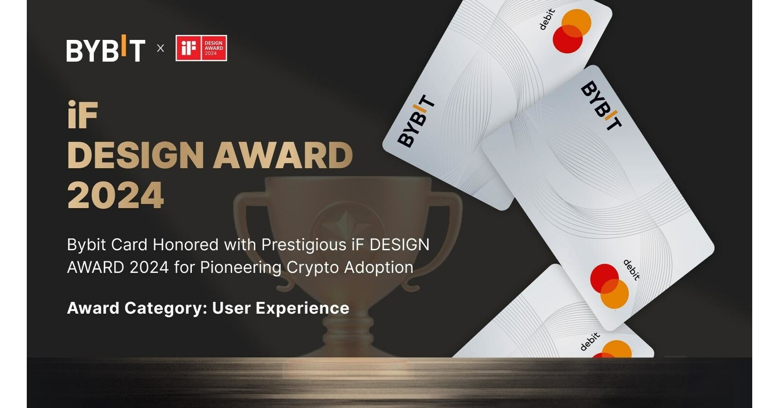 Bybit Card Honored with Prestigious iF DESIGN AWARD 2024 for Pioneering Crypto Adoption