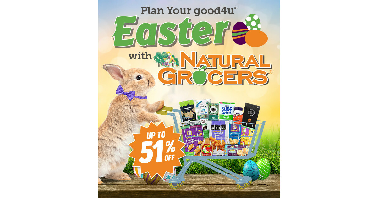 Plan a good4u Easter with Natural Grocers®