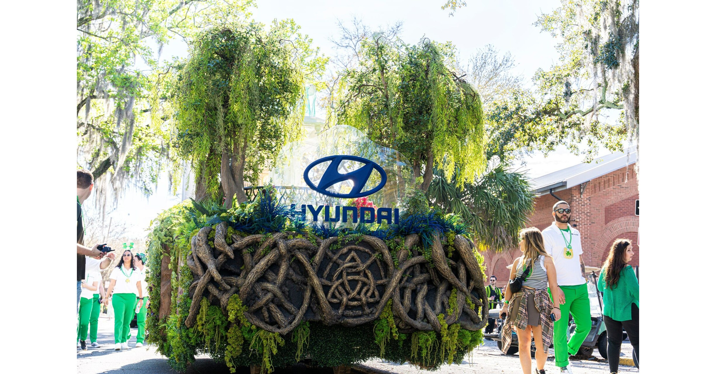 Hyundai Joined the 200th Anniversary Savannah St. Patrick's Day Parade ...