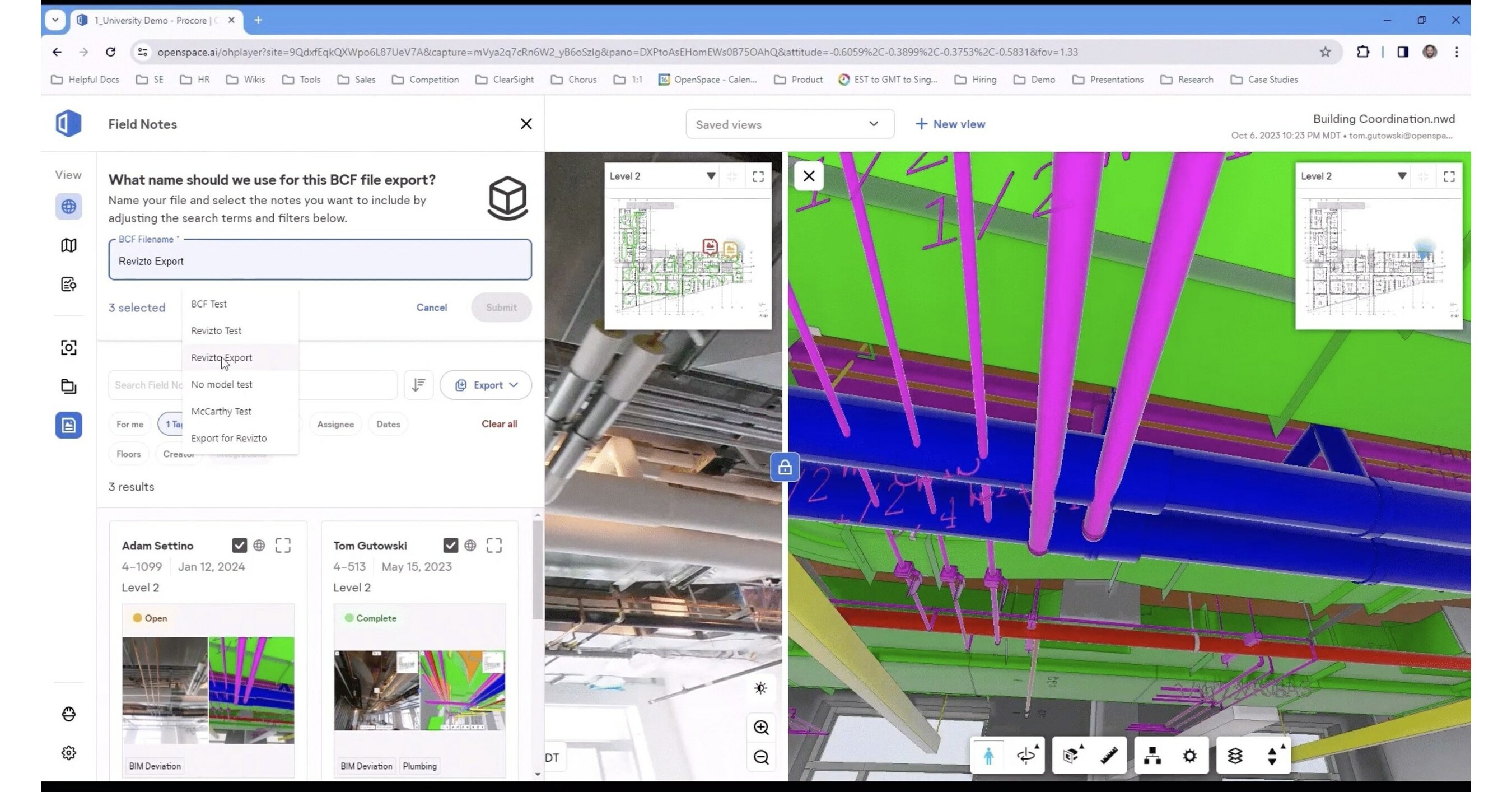 OpenSpace Introduces New Revizto Integrations Streamlining ...