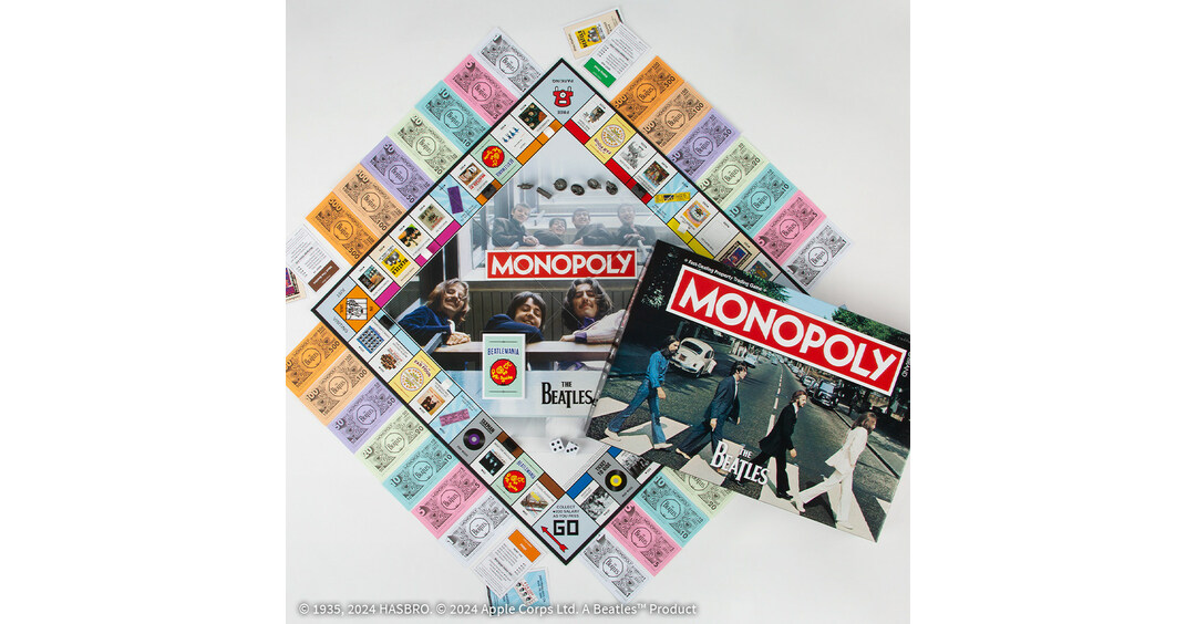 The Op Games Launches New Version of MONOPOLY®: The Beatles Edition